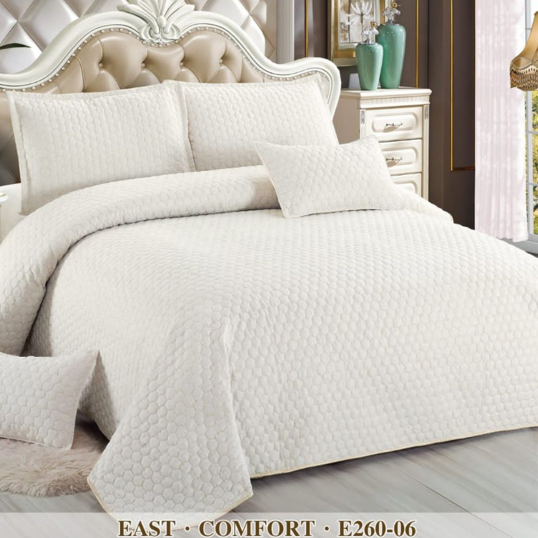 Cuvertura de pat bumbac in – 3 piese | 0055-AND – Lenjerii de Lux Pucioasa